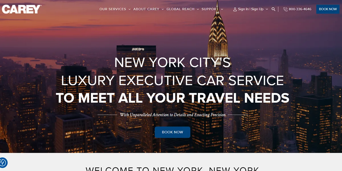 Carey New York Chauffeured Car & Airport Service
